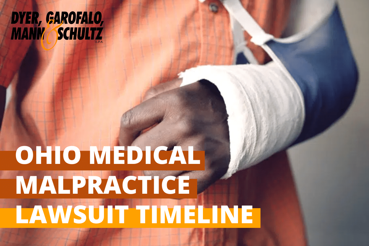Ohio Medical Malpractice Lawsuit Timeline - DGMS Law